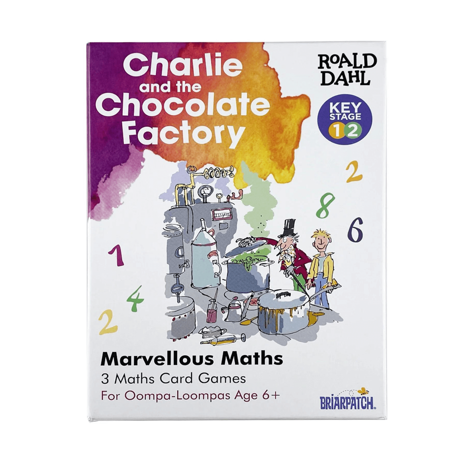 Charlie and the Chocolate Factory Marvellous Maths 3 Card Games Fun ...