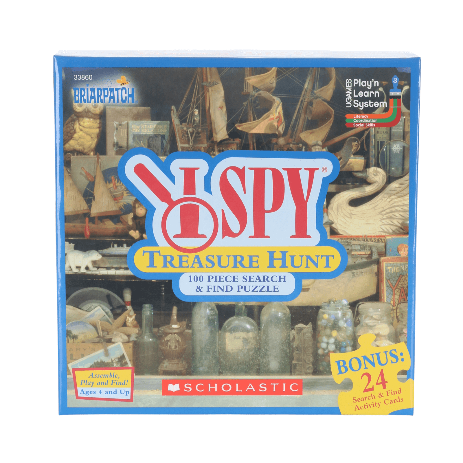 Buy Scholastic I Spy Search & Find 100 Piece Jigsaw Puzzle Activity 4 ...