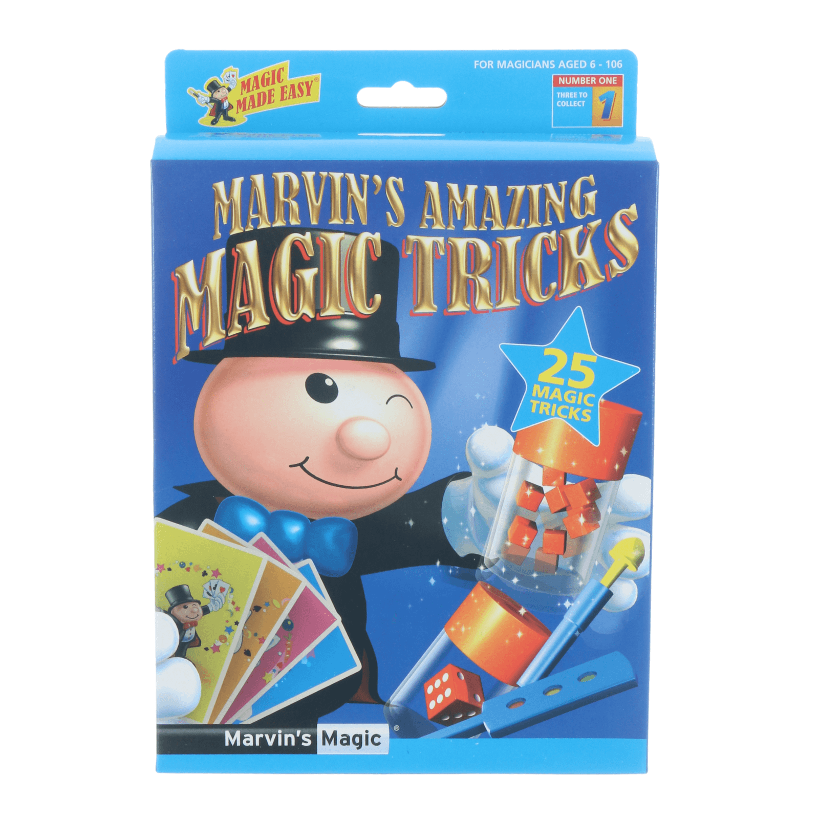 Marvin’s Magic Amazing Trick Set Series 25 Magic Tricks Made Easy Box ...