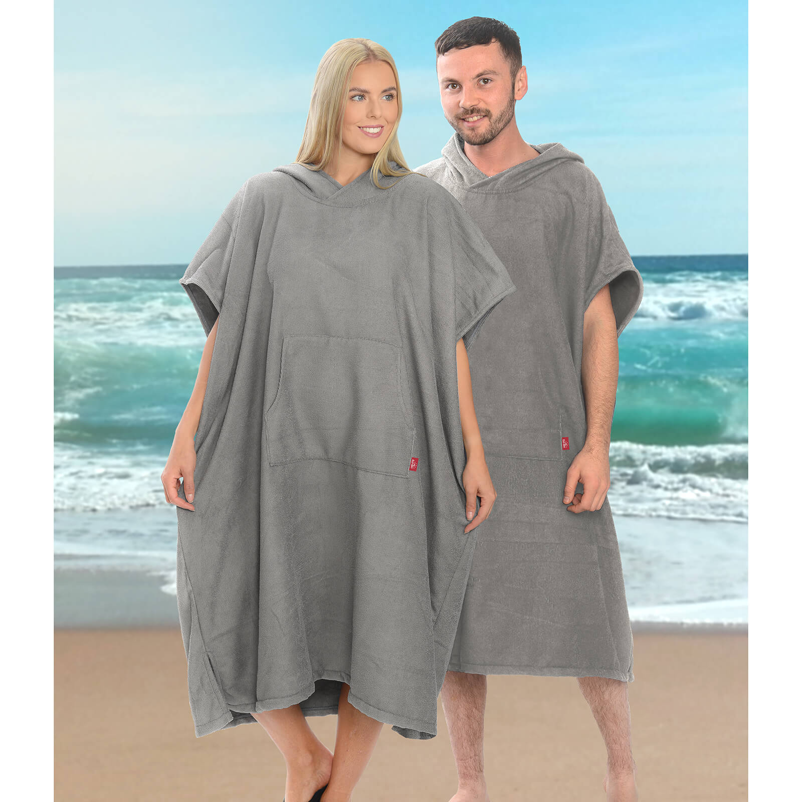 Buy Ezi-Dri Adult Poncho Changing Robe 100% Cotton | XS Stock – XS ...