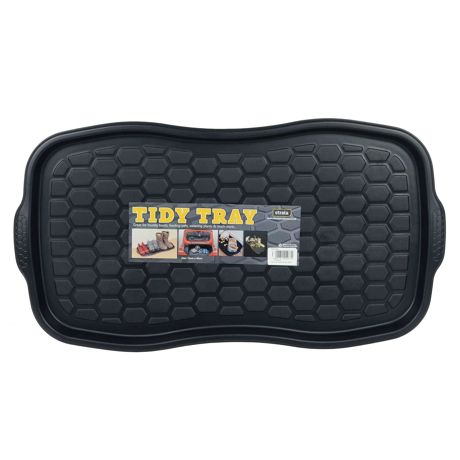 Buy Tidy Tray Heavy Duty Black Plastic Storage 75cm | XS Stock – XS ...