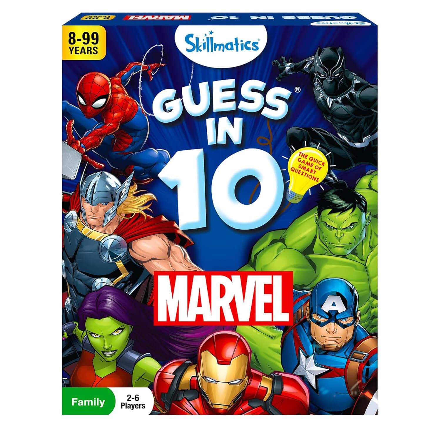 Buy Guess in 10 Questions Marvel Characters Family Fun Game Age 8+ – XS ...