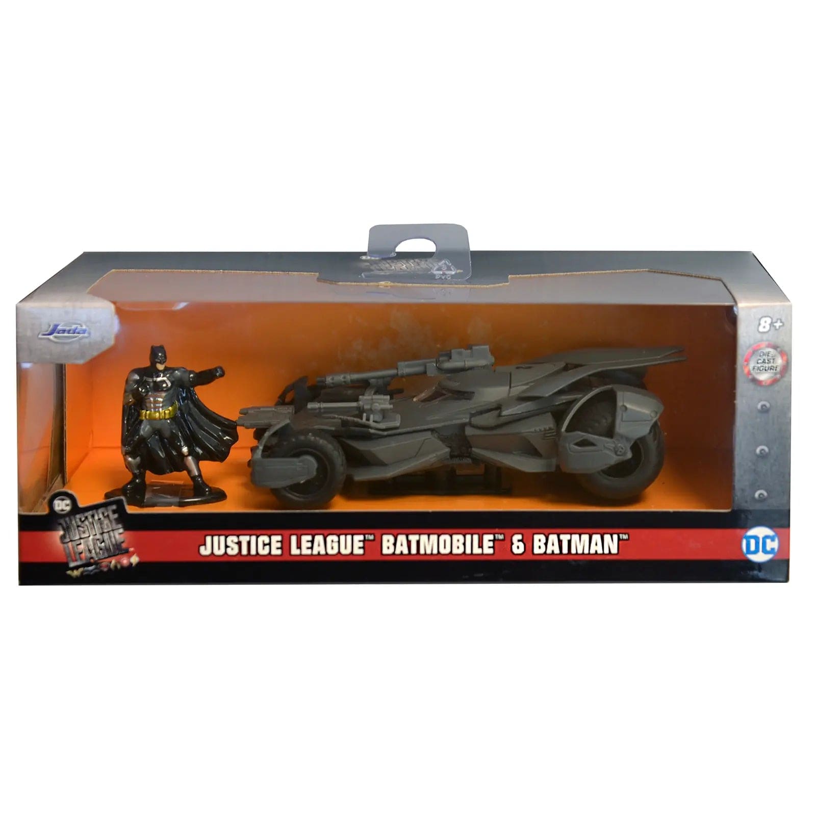 Buy DC Justice League Batmobile Die-Cast Batman Figure 1:32 | XS Stock ...