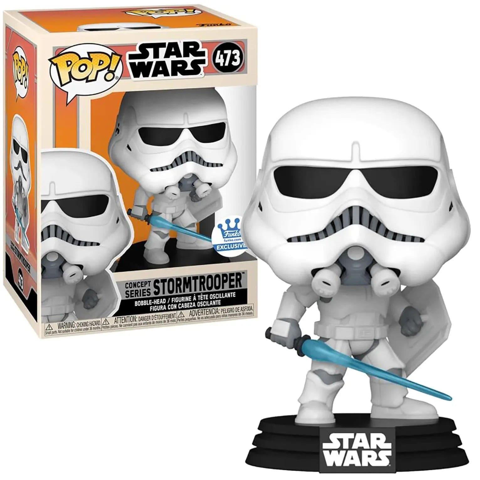 Buy Funko POP! Bobble Head Star Wars Figure Vinyl 10cm | XS Stock – XS ...