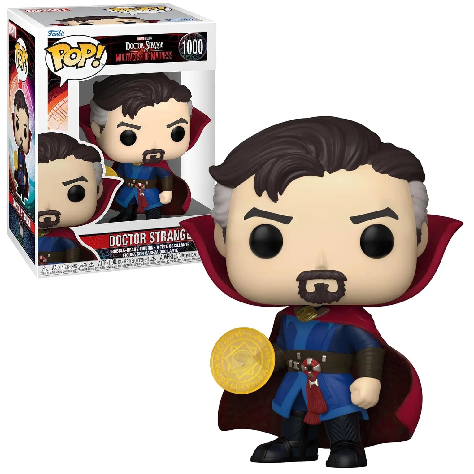 Buy Funko POP! Doctor Strange Bobble Head Figure 10cm | XS Stock – XS ...