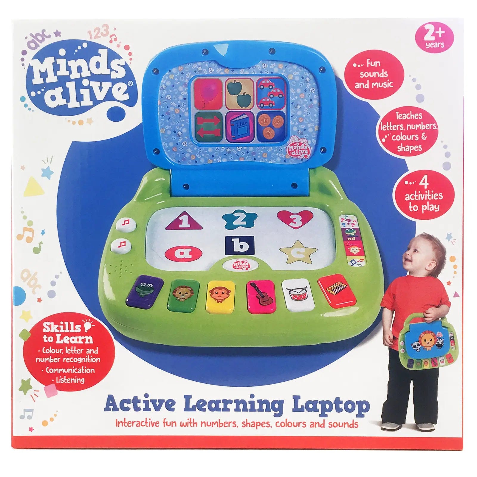 Buy Minds Alive Active Learning Laptop Interactive Sounds | XS Stock ...