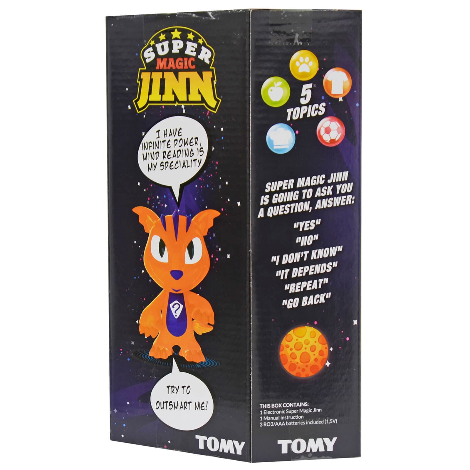 Buy Super Magic Jinn Guessing Game Voice Recognition 14cm | XS Stock ...