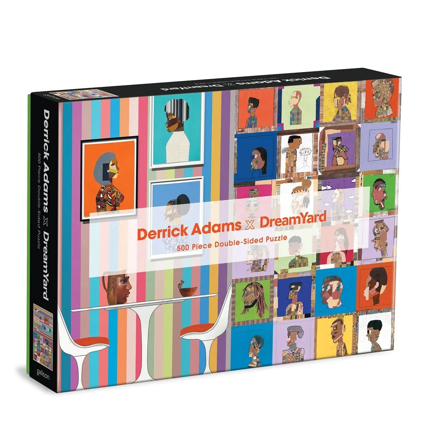 Buy Derrick Adams x Dreamyard 2 Sided Jigsaw Puzzle 500 Pcs | XS Stock ...