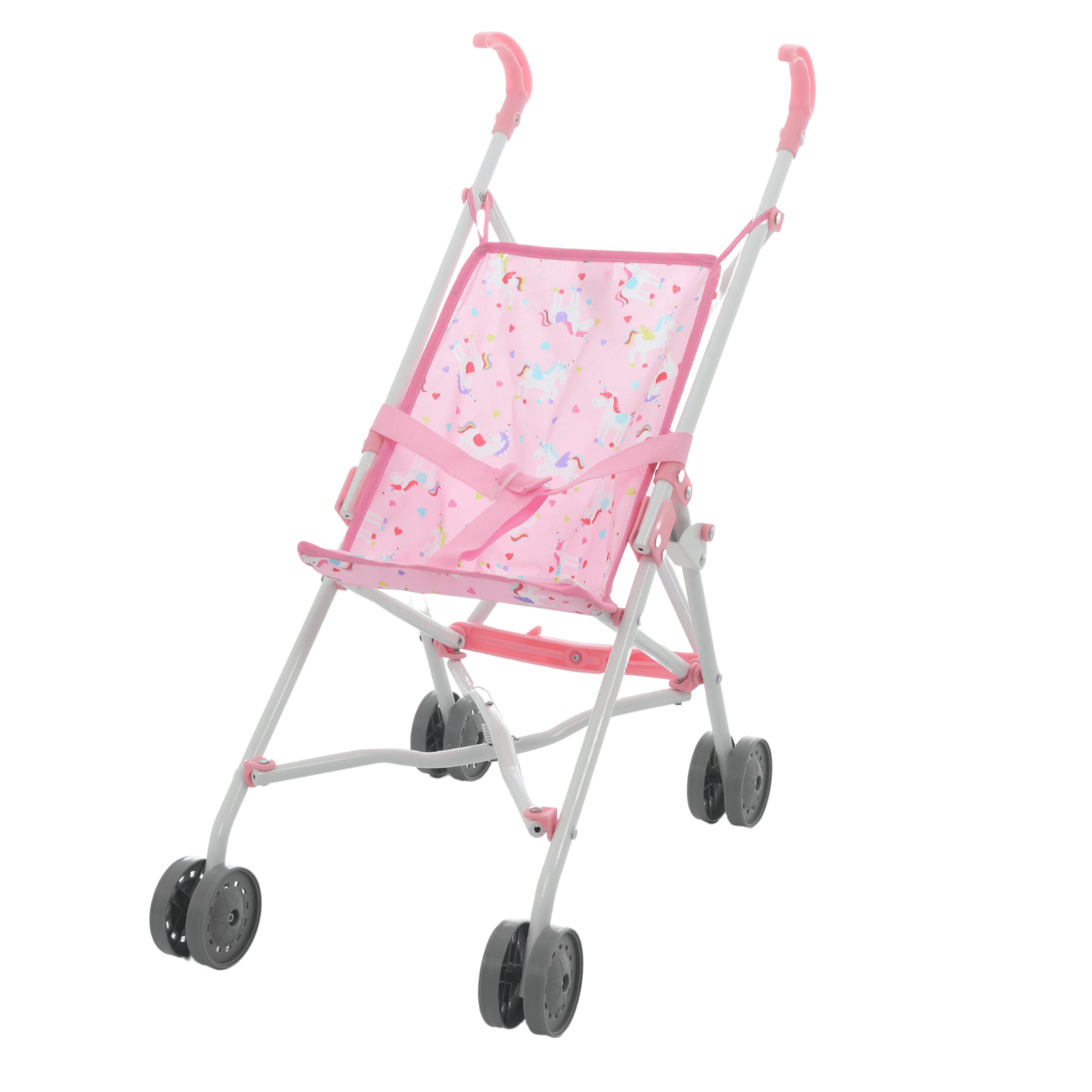 Buy Lil Tots Kids Pink Toy Playtime Stroller Baby Doll Unicorn Ages 2 ...