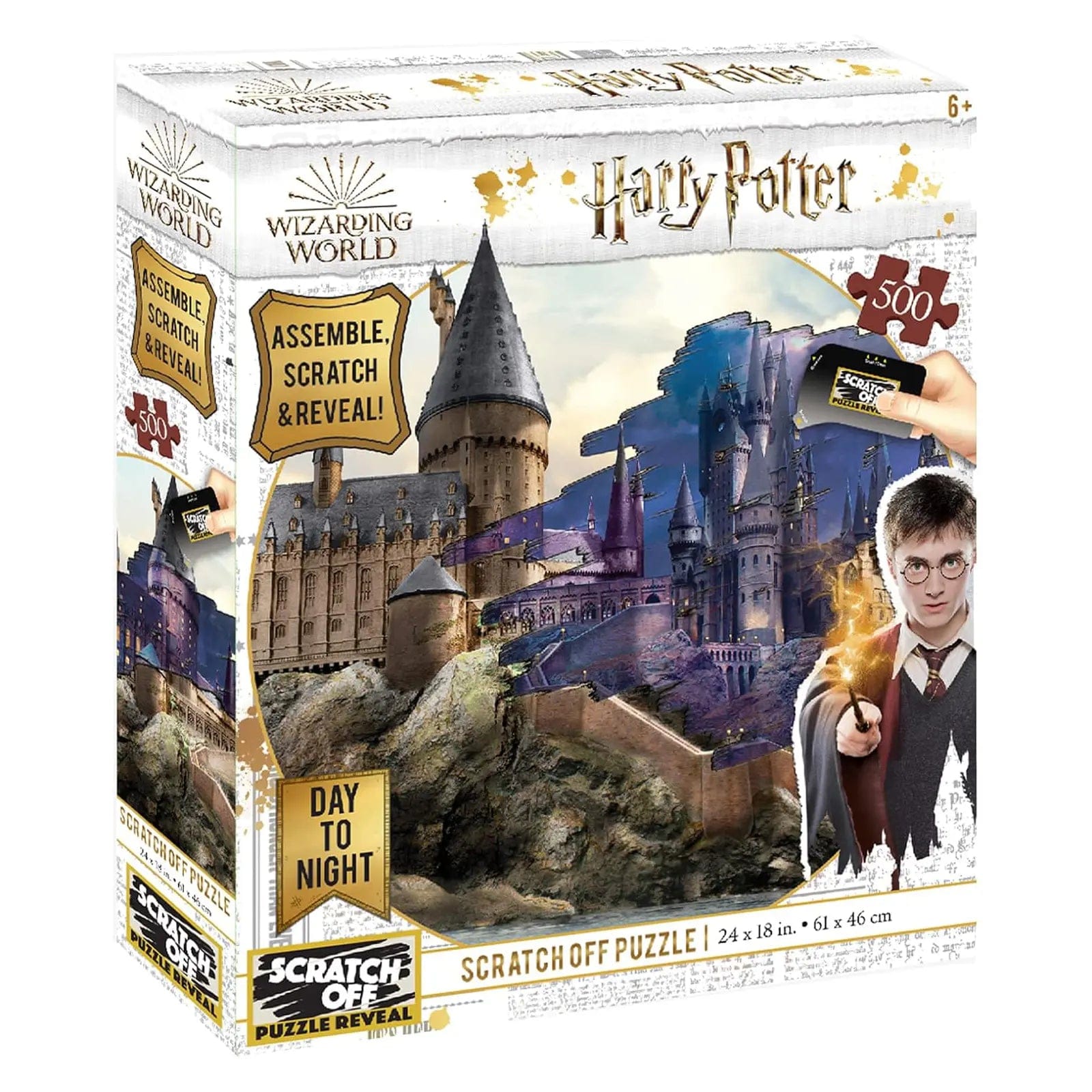 Buy Harry Potter Scratch Off Jigsaw Puzzle Reveal 500 Pieces | XS Stock ...