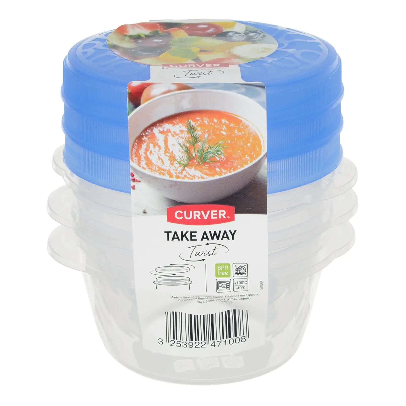 Buy Curver Lunch to Go Kit With Accessories Round 1.6L | XS Stock – XS ...