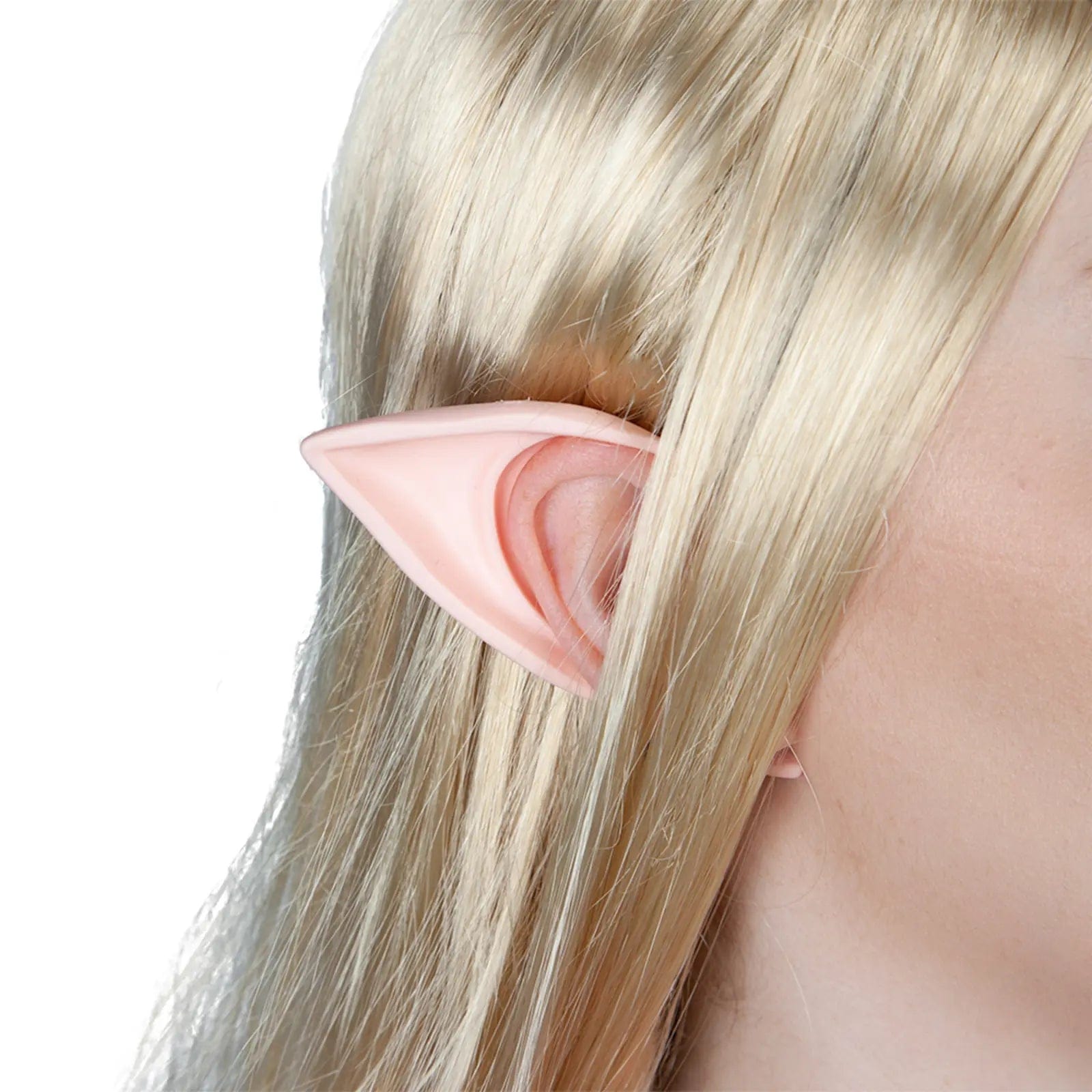 Buy Adults Elf Pixie Fairy Ears Pointed Soft Pink Latex | XS Stock – XS ...
