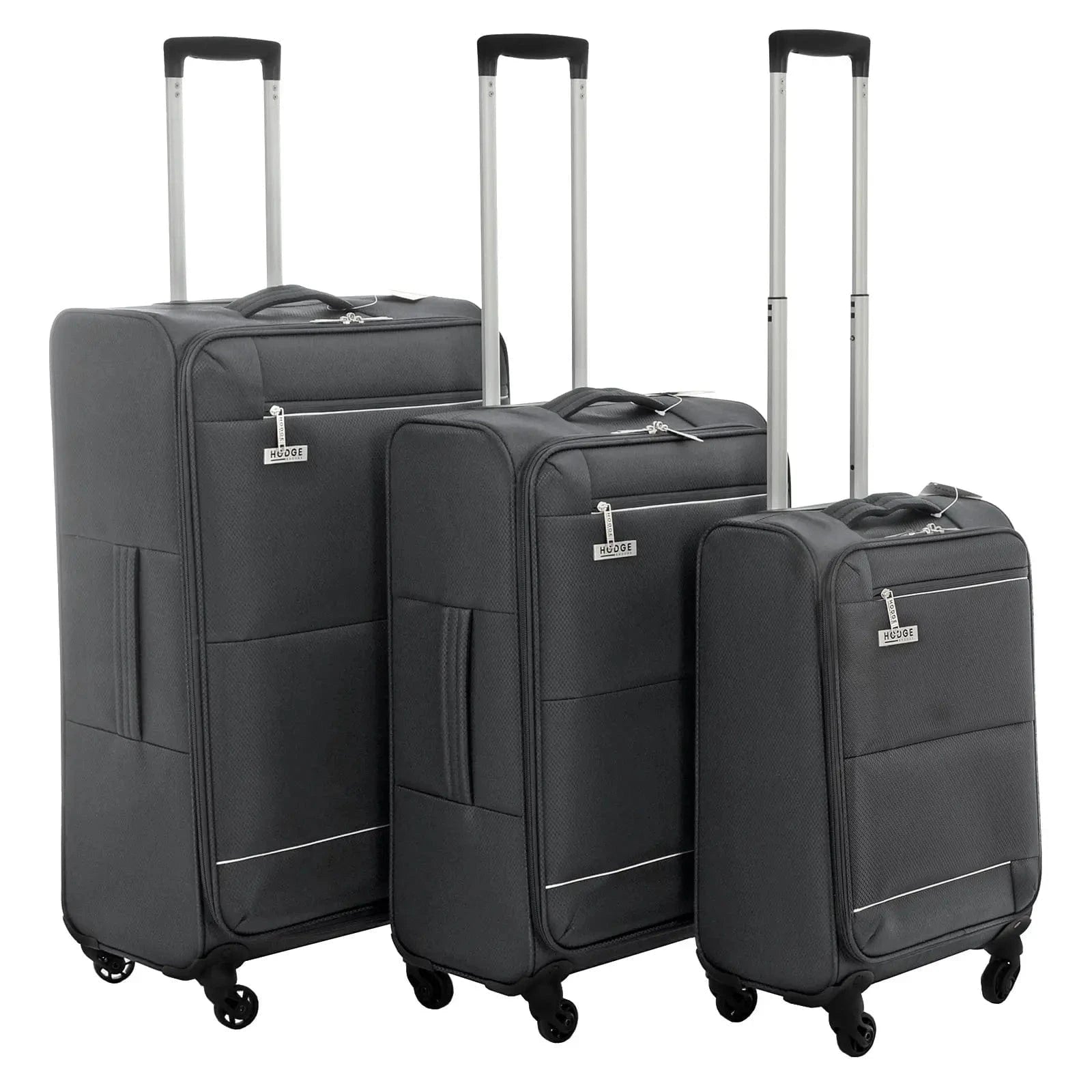 Buy Ultra Light Trolley Case Soft Shell 4 Wheels Suitcase | XS Stock ...