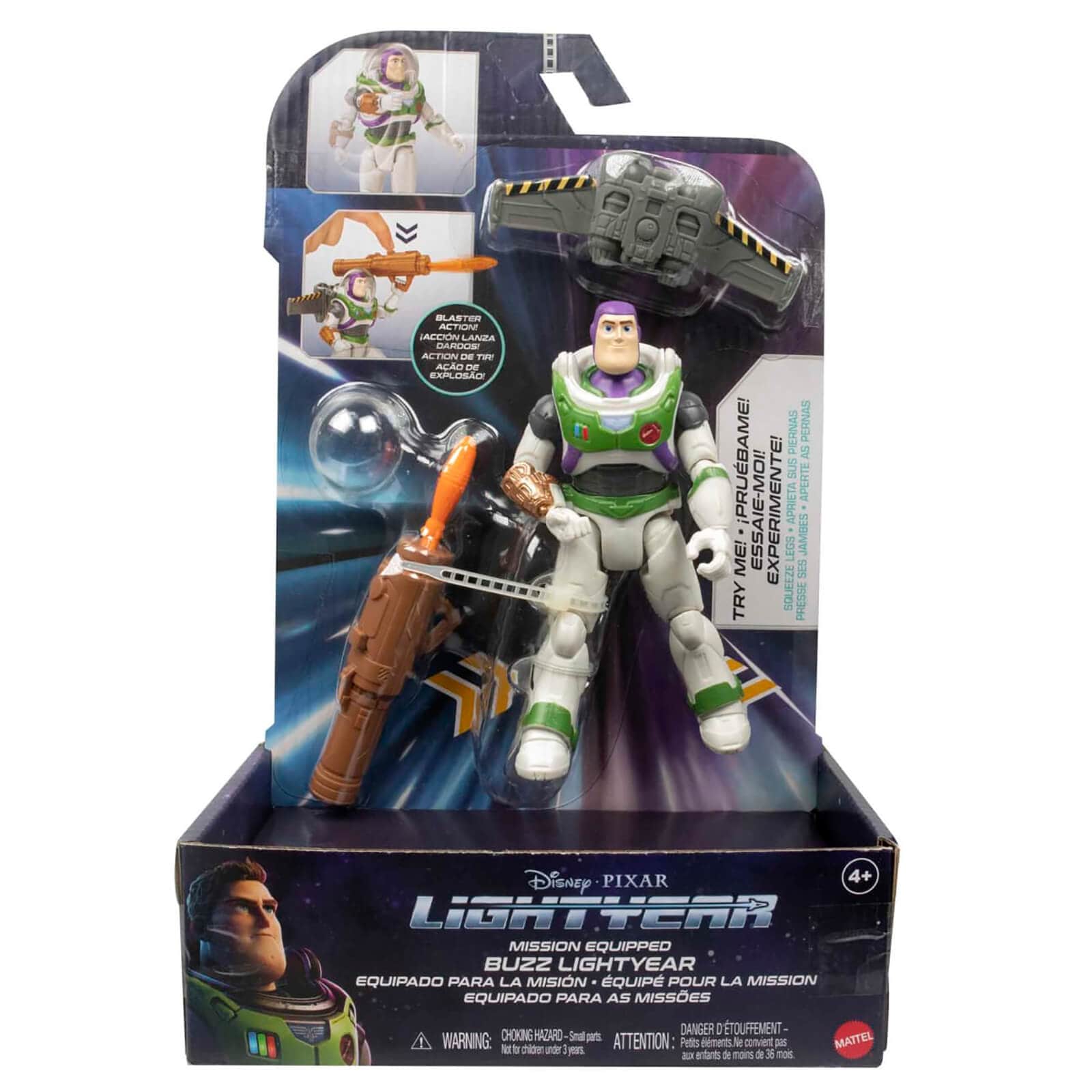 Buy Buzz Lightyear Mission Equipped Action Figure 13cm | XS Stock – XS ...