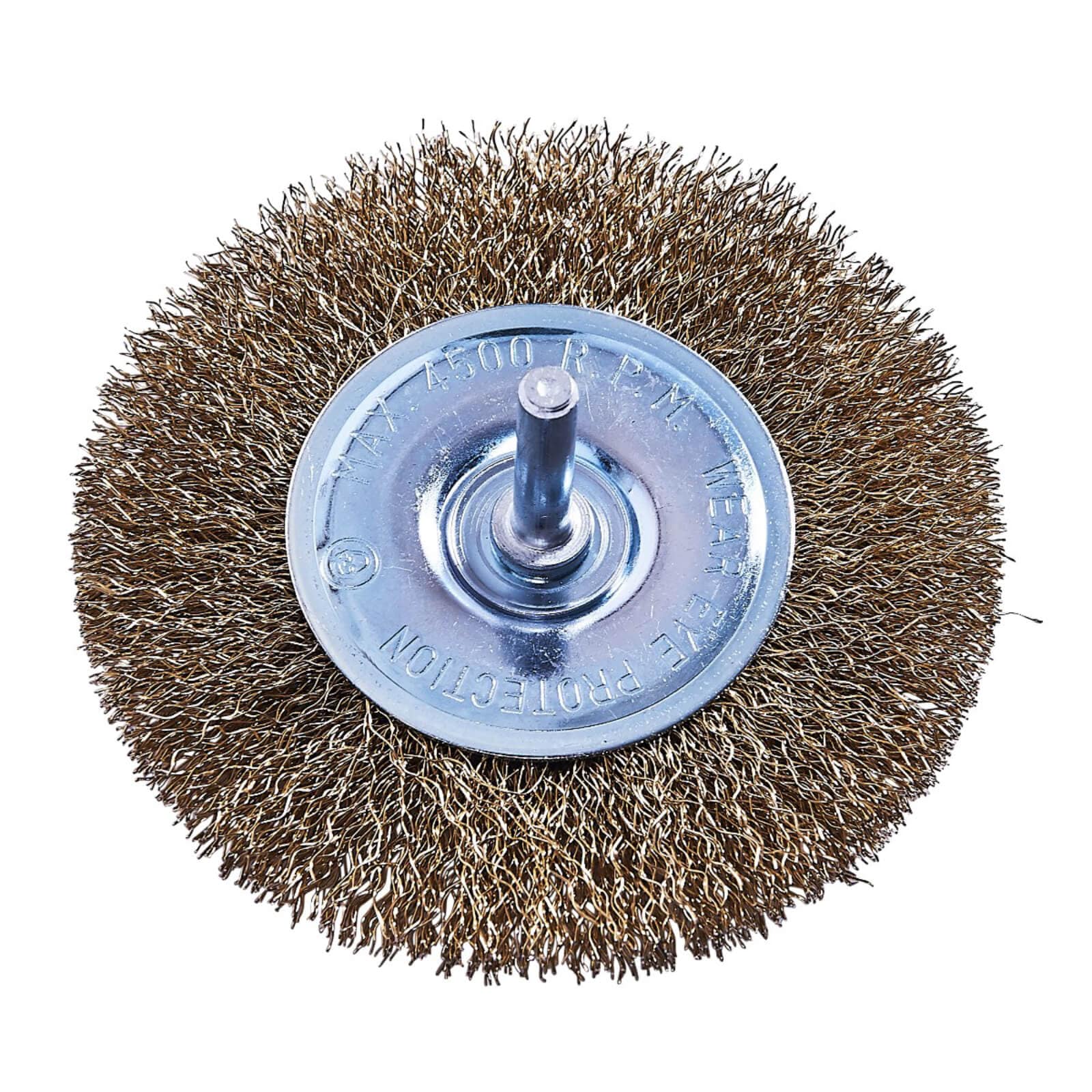Buy Amtech 4" (100mm) Wire Wheel Brass Plated | XS Stock – XS-Stock.co.uk