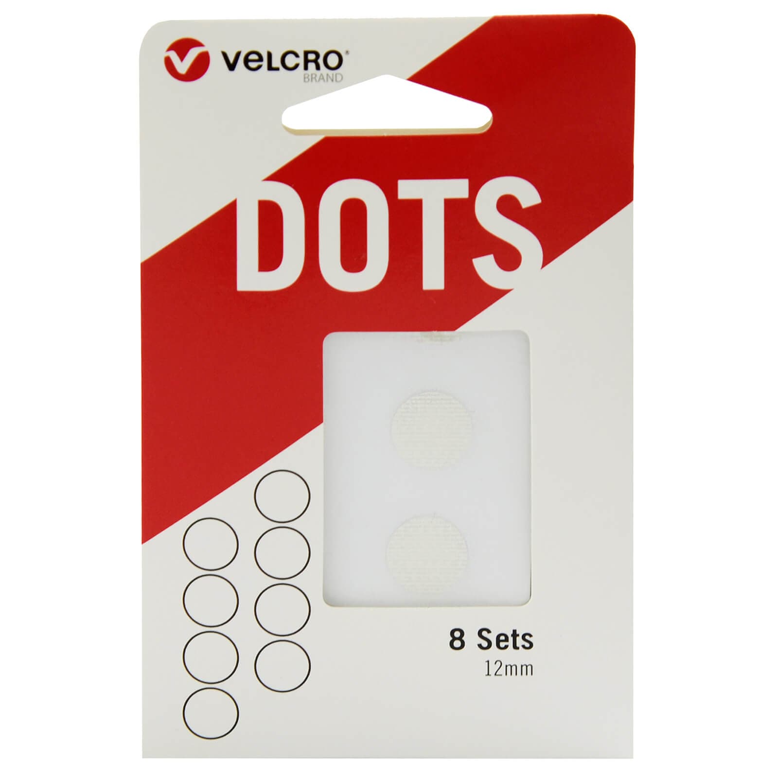 Buy VELCRO® Brand Dots 12mm White Pack Of 8 Sets | XS Stock – XS-Stock ...