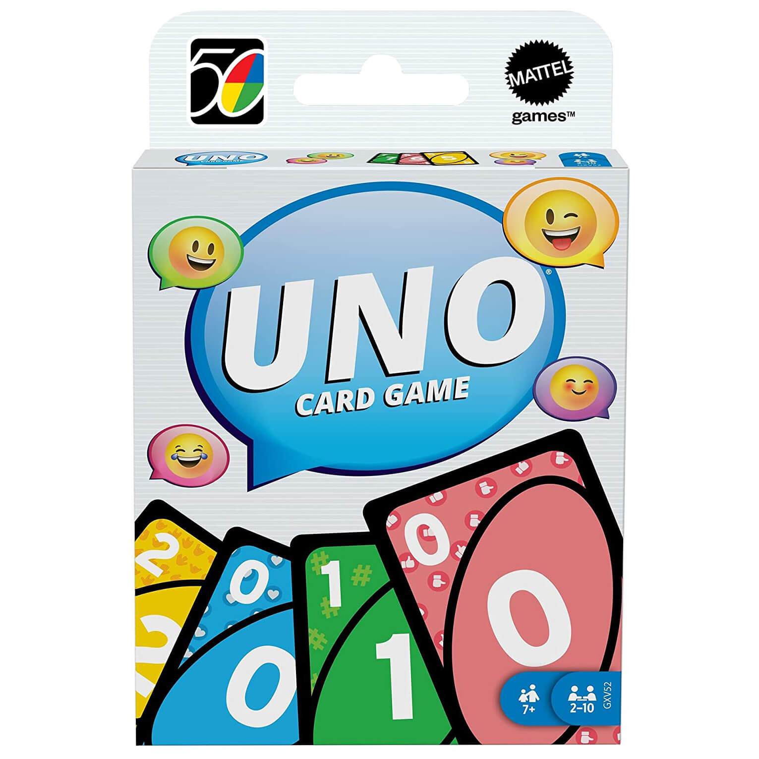Buy Uno Card Game 2010s 50th Anniversary Deck | XS Stock – XS-Stock.co.uk