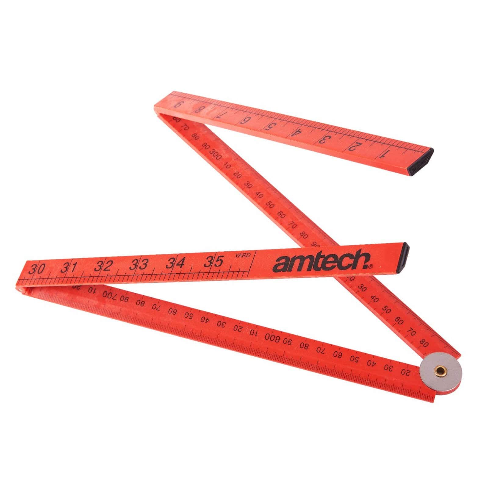 Buy Amtech 1M Folding Plastic Rule High Impact | XS-Stock – XS-Stock.co.uk
