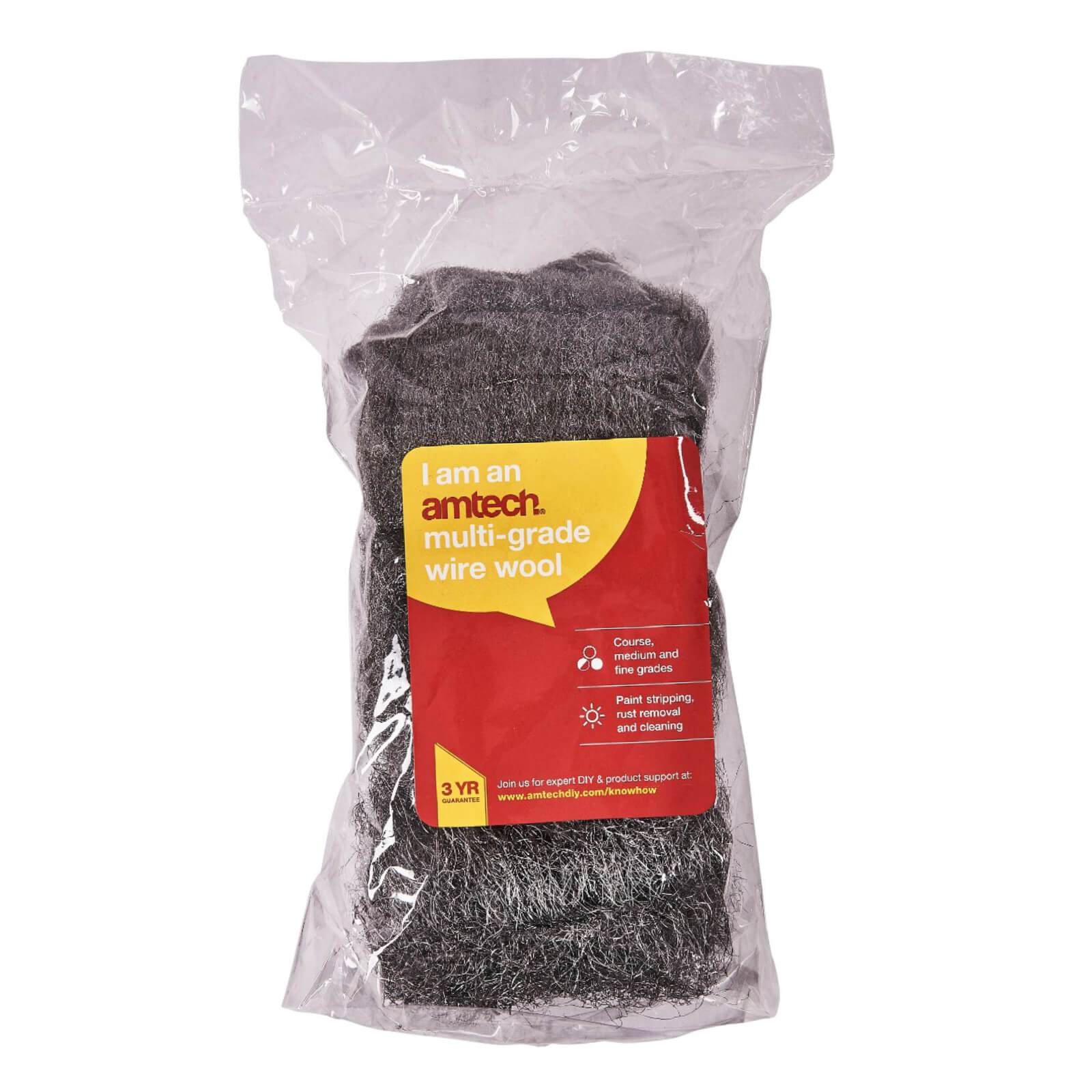 Buy Amtech Multi-Grade Wire Wool Online | XS Stock – XS-Stock.co.uk