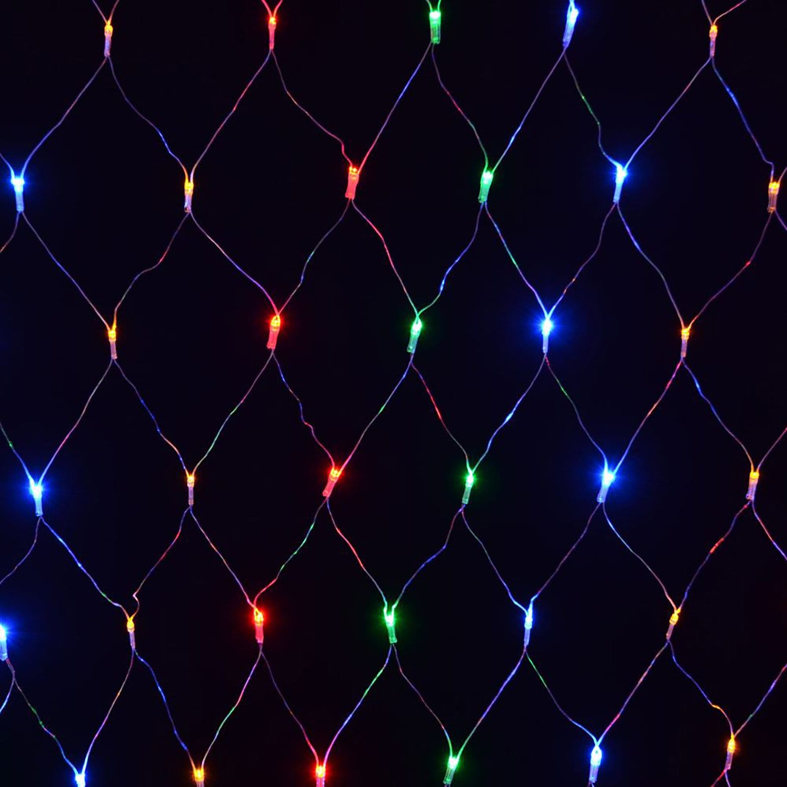 180 Multi Function Christmas Twinkle LED Net Curtain Lights – XS-Stock ...