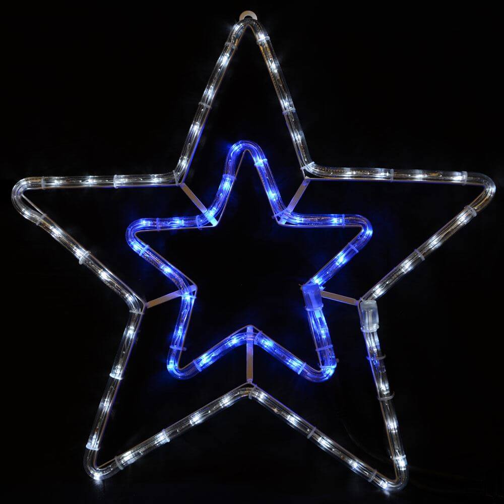 Buy Flashing Christmas Star Outdoor Rope Light 55cm | XS Stock – XS ...