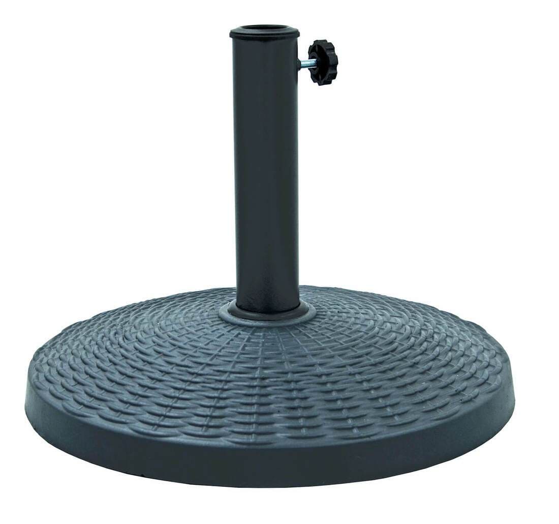 Azuma Weighted Parasol Base Stand Support Rattan Style Resin – XS-Stock ...