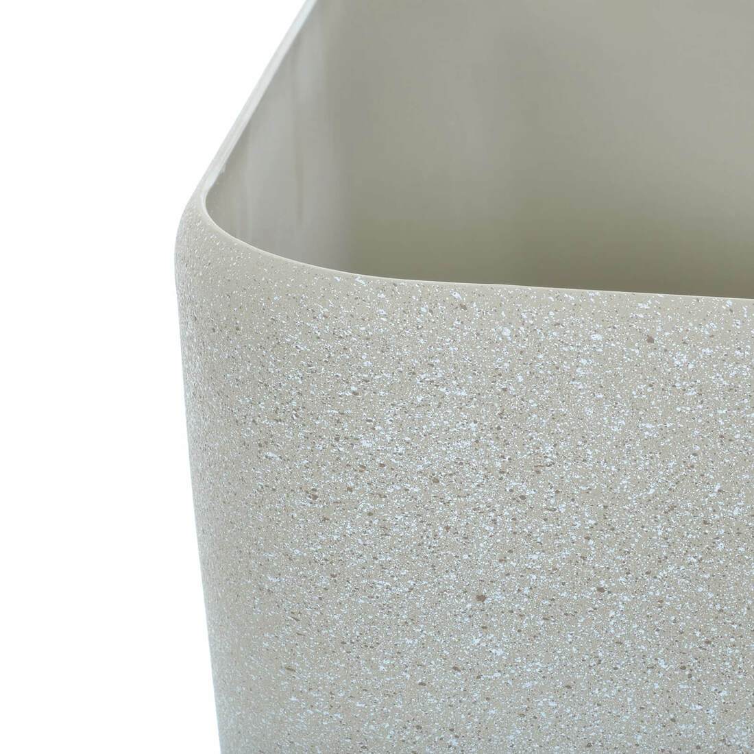 Buy Plastic Sandstone Plant Pot Square Online | XS Stock – XS-Stock.co.uk