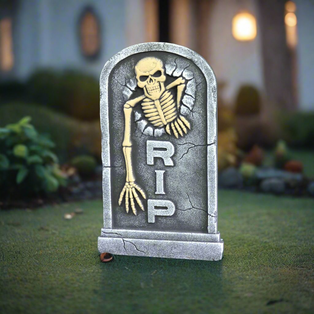 Buy Skeleton Tombstone Halloween Party Decoration 55cm | XS Stock – XS ...