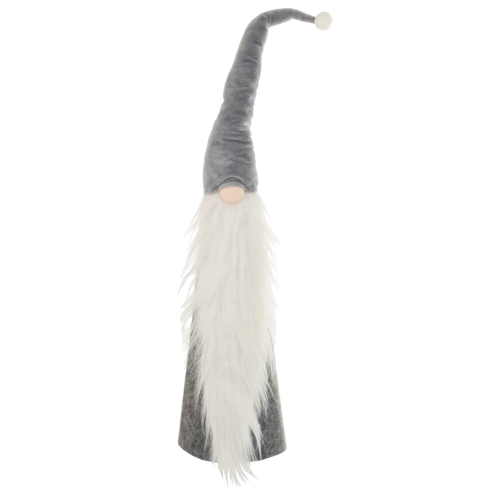 Buy Gonk Christmas Tree Topper Grey White 90cm | XS Stock – XS-Stock.co.uk