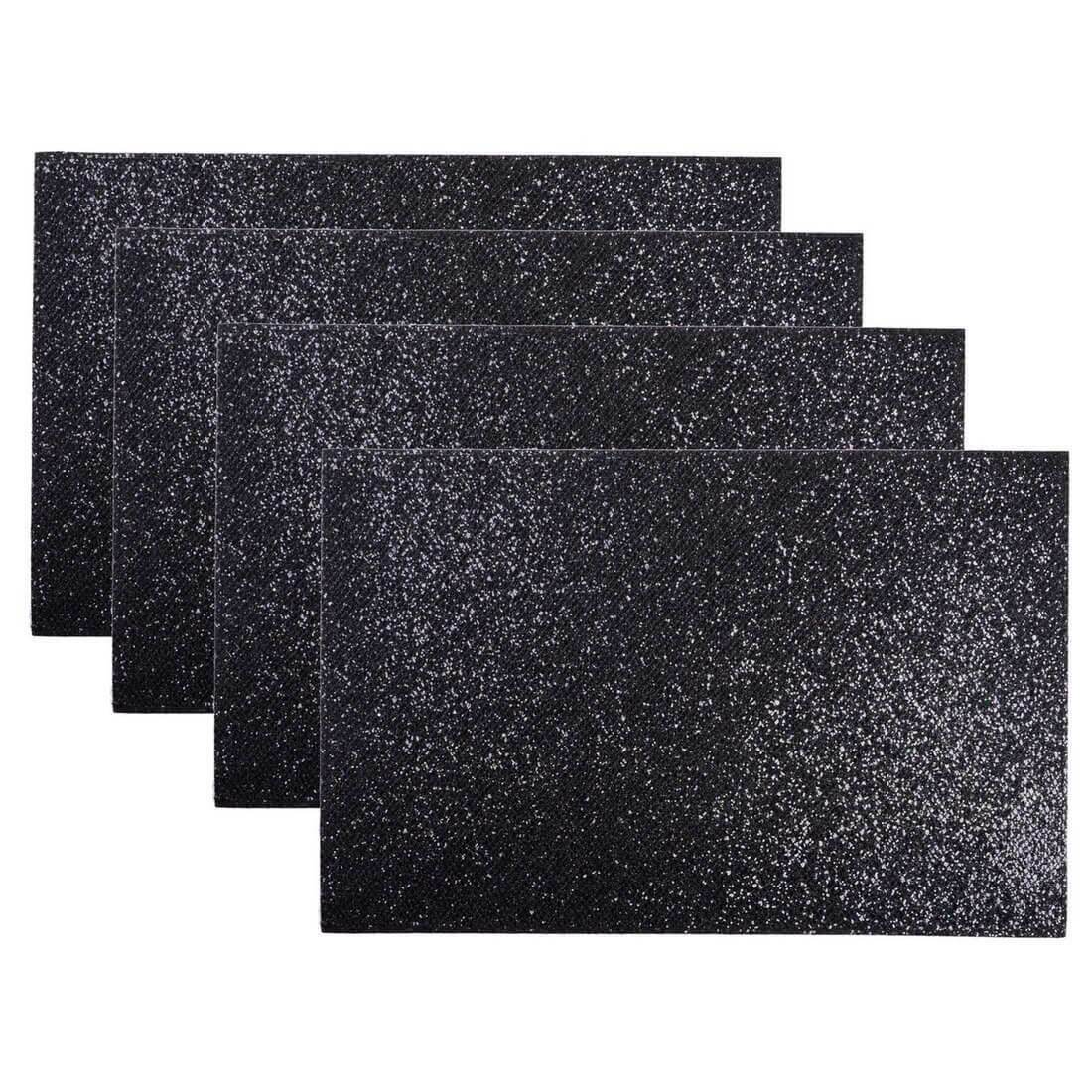 4 Glitter Sparkle Placemats Dining Kitchen Table Mats – XS-Stock.co.uk