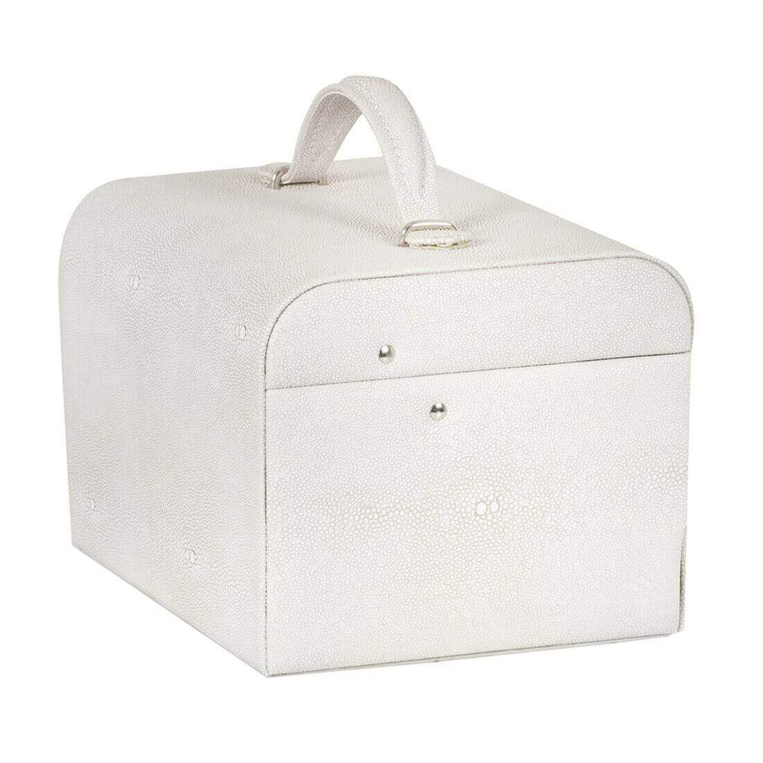 Lockable Faux Leather Jewellery Box With Three Drawers – XS-Stock.co.uk